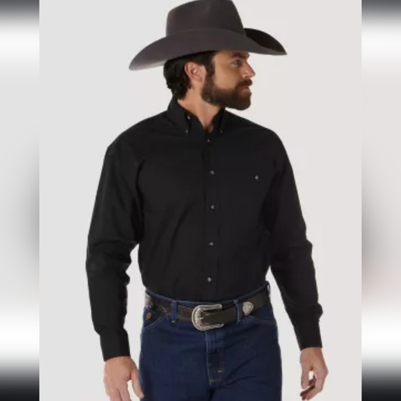 Wrangler | Shirts | Wrangler George Strait Collection Relaxed Fit Shirt ...